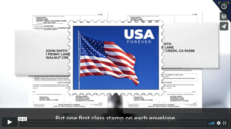 FL-190 Notice of Entry of Judgment. Fillable Judicial Council form.